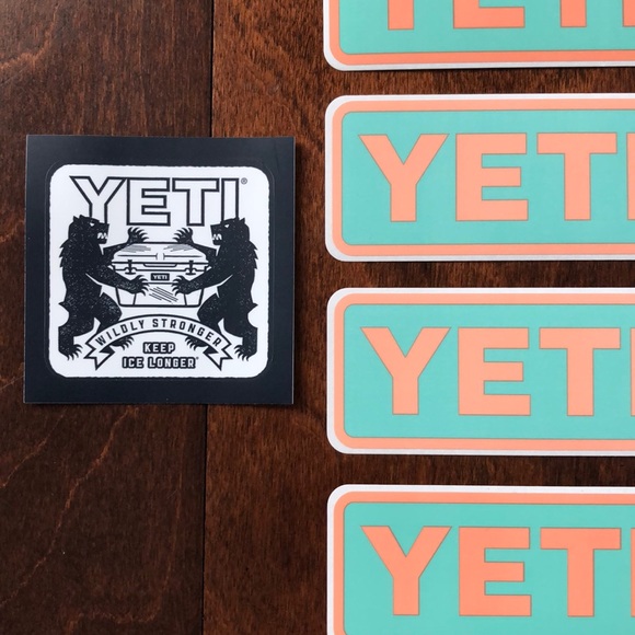 Yeti | Accents | Yeti Stickers | Poshmark